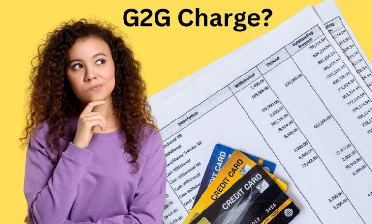 What Does G2G Show On Credit Card Statement