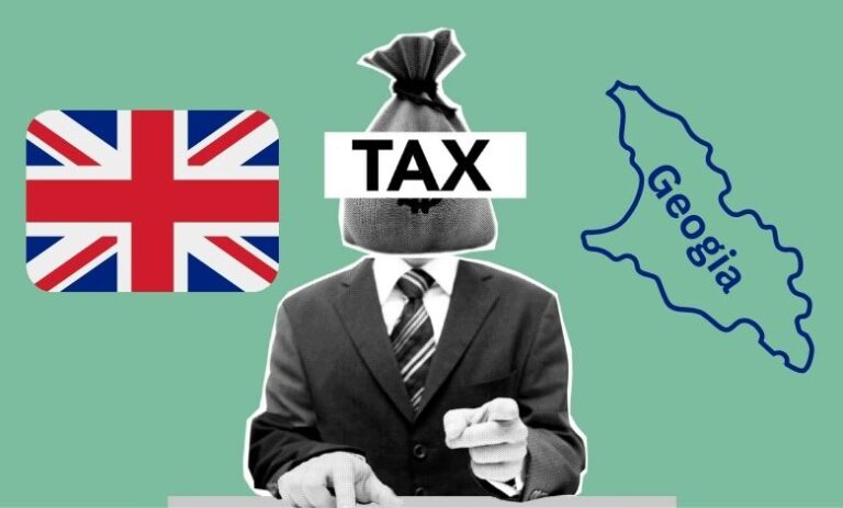 Which British Tax Affected Georgia the Most?