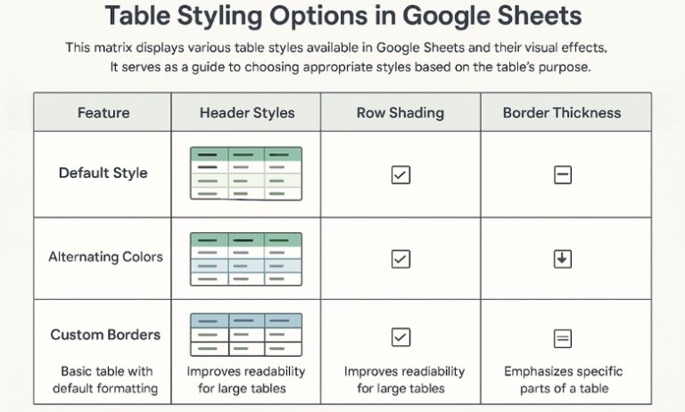 How to Make a Table in Google Sheets: Guide for Data Fans