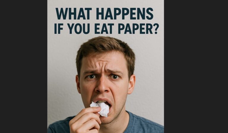 What Happens If You Eat Paper? Real Answers